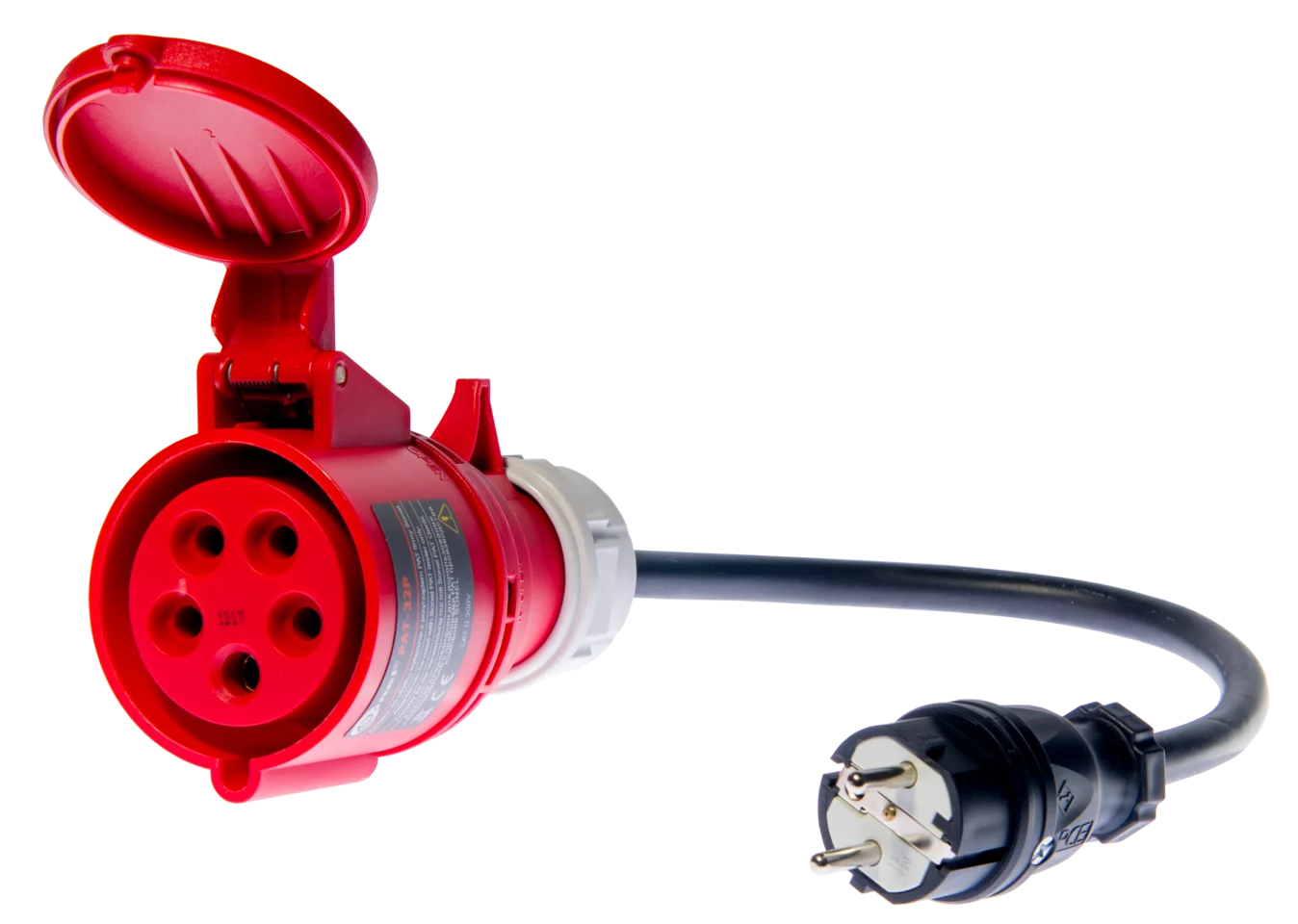 Three-phase socket adapter 32 A for PAT (5P) – Sonel Test Equipment USA