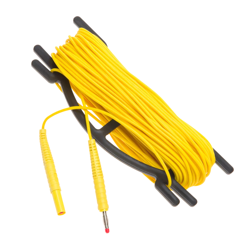 Test lead 30 m for earth resistance measurements (on a H-frame, banana ...