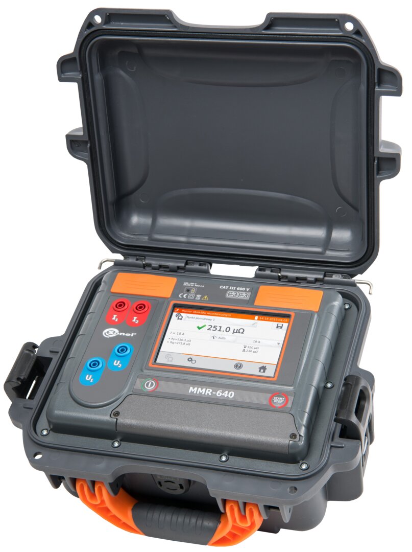 MMR-640 Microohmmeter – Sonel Test Equipment USA