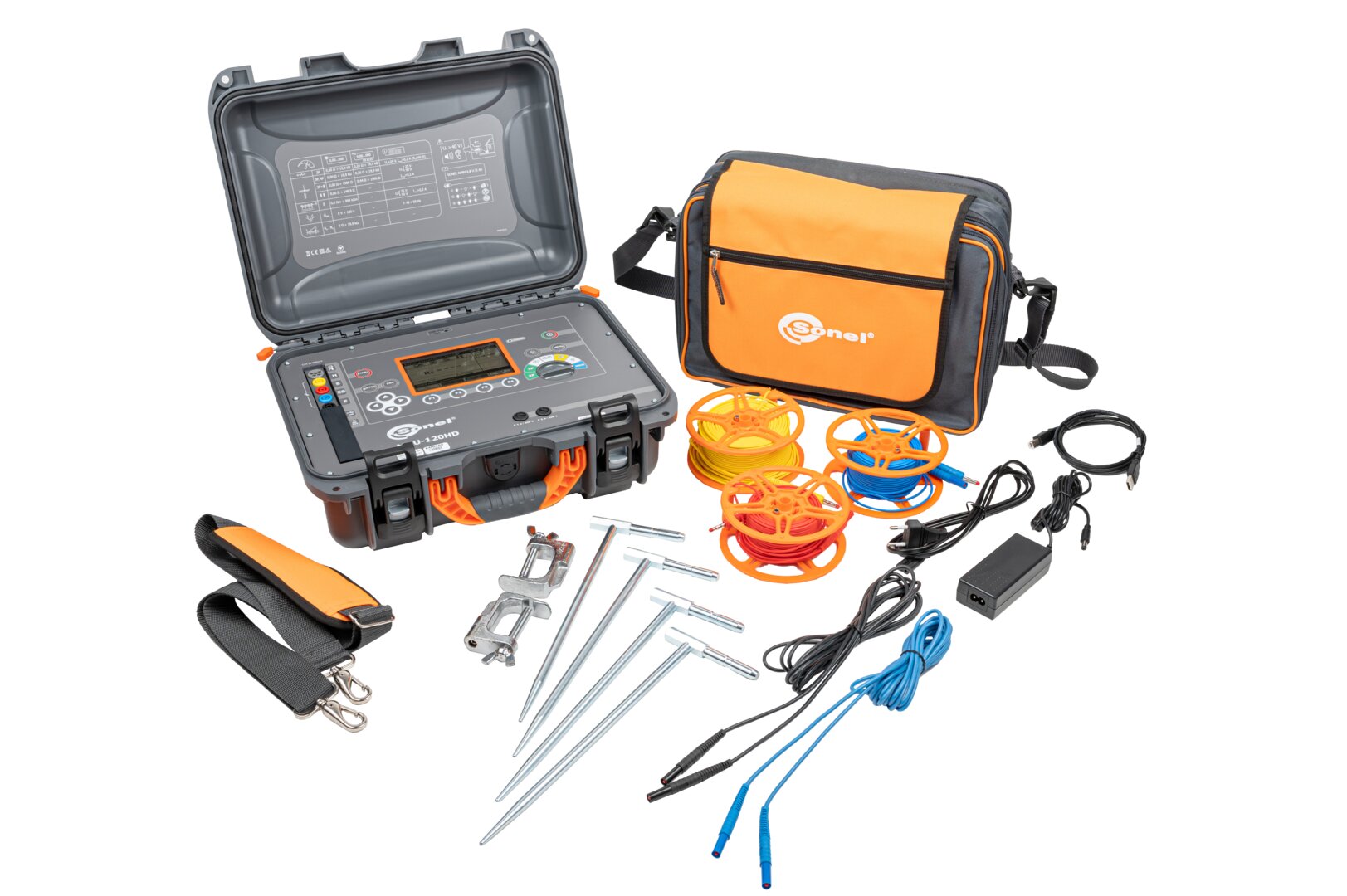 MRU-120 HD Earth Resistance and Resistivity Meter – Sonel Test ...