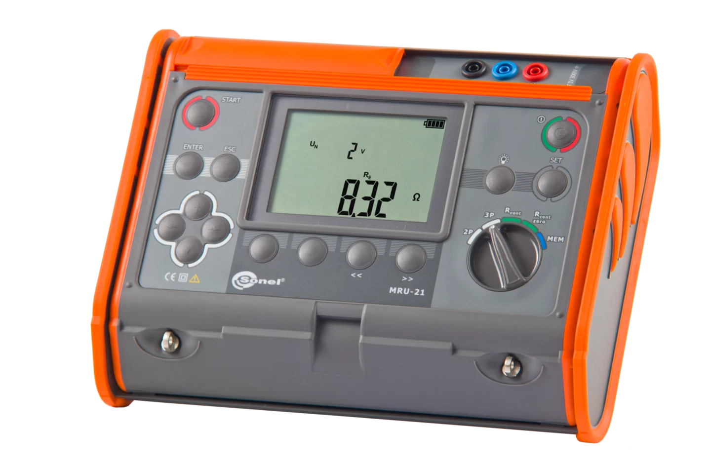 MRU-21 Earth Resistance and Resistivity Meter – Sonel Test Equipment USA